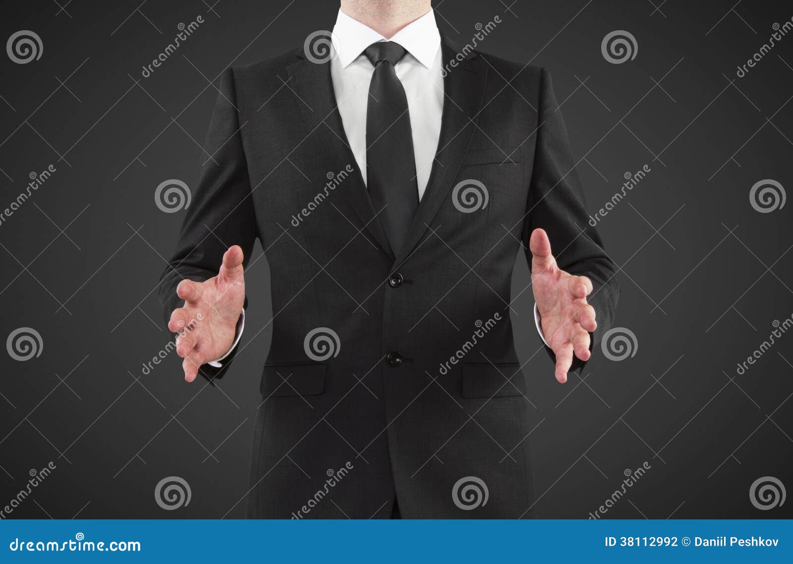 Man showing something stock photo. Image of executive - 38112992