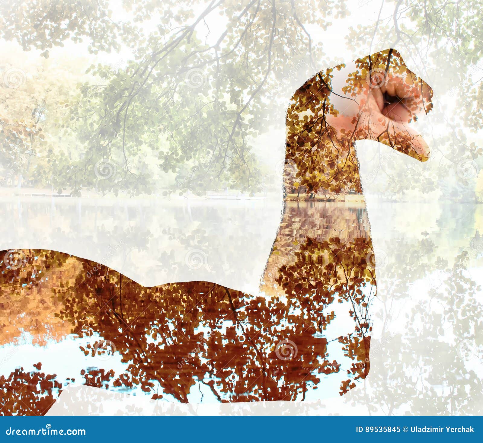 A man shows arm strength. stock illustration. Illustration of ...