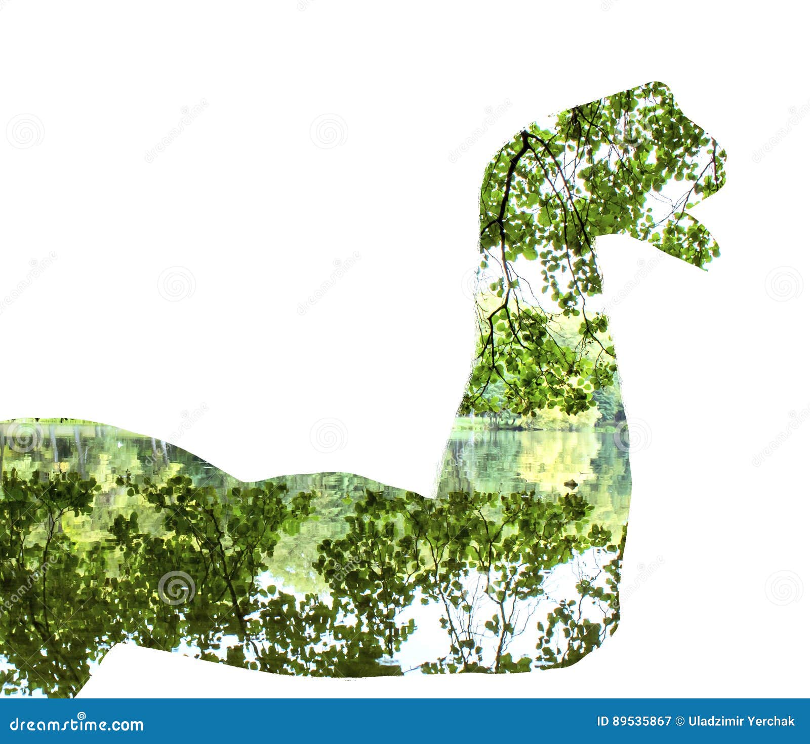 A man shows arm strength. stock illustration. Illustration of handsome ...