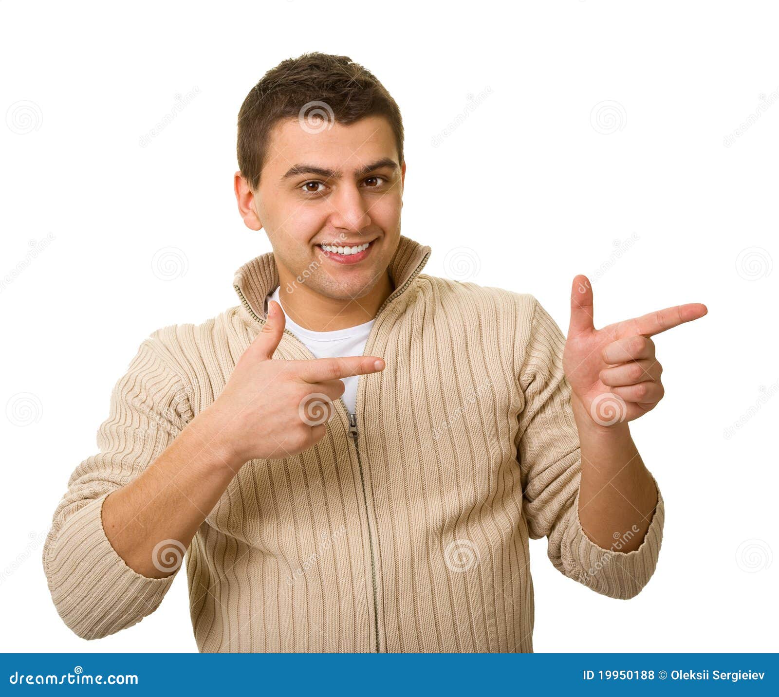 Man Shows a Different Gestures Stock Photo - Image of human, looking ...