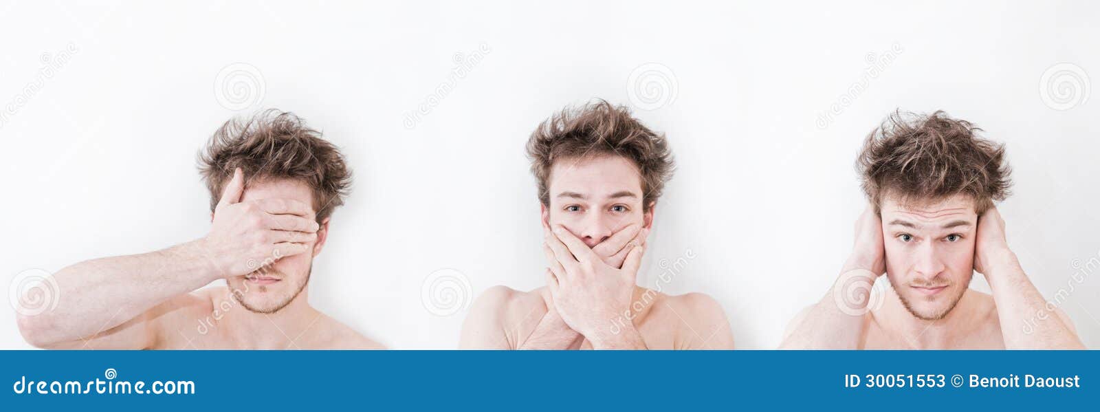Man shows symbols stock image. Image of discussion, hairstyle - 30051553
