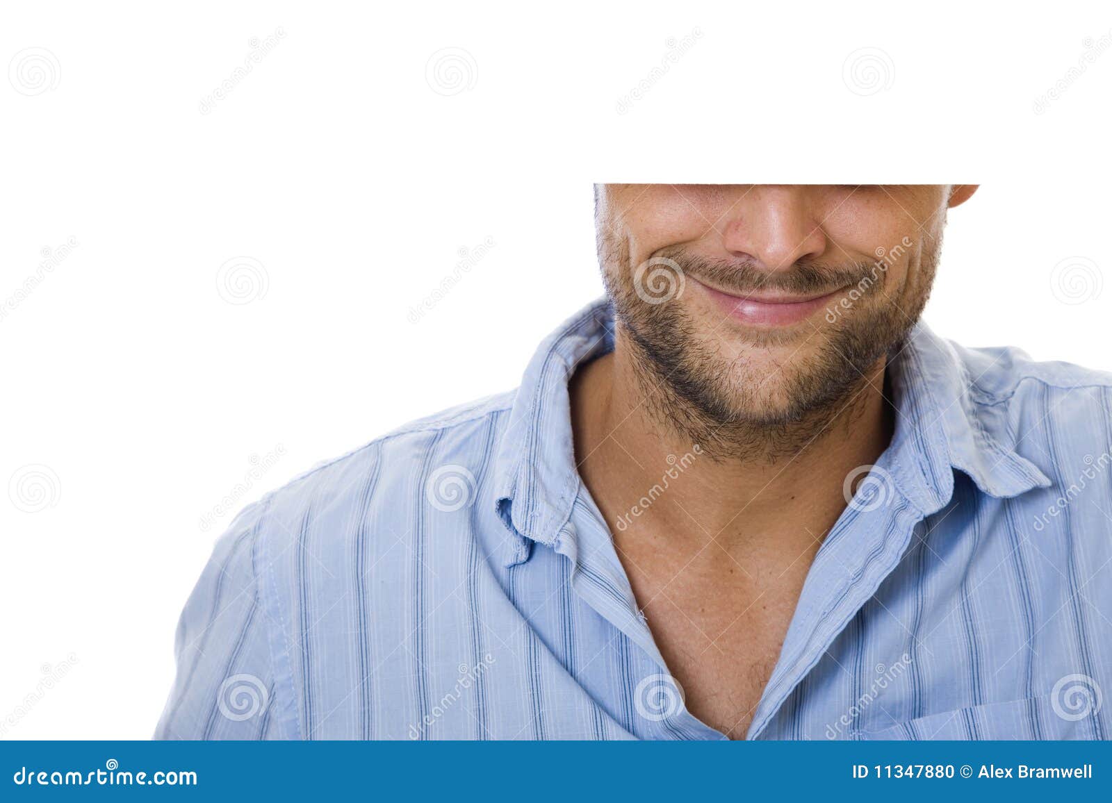 Man with Sign stock photo. Image of adult, hair, copy - 11347880