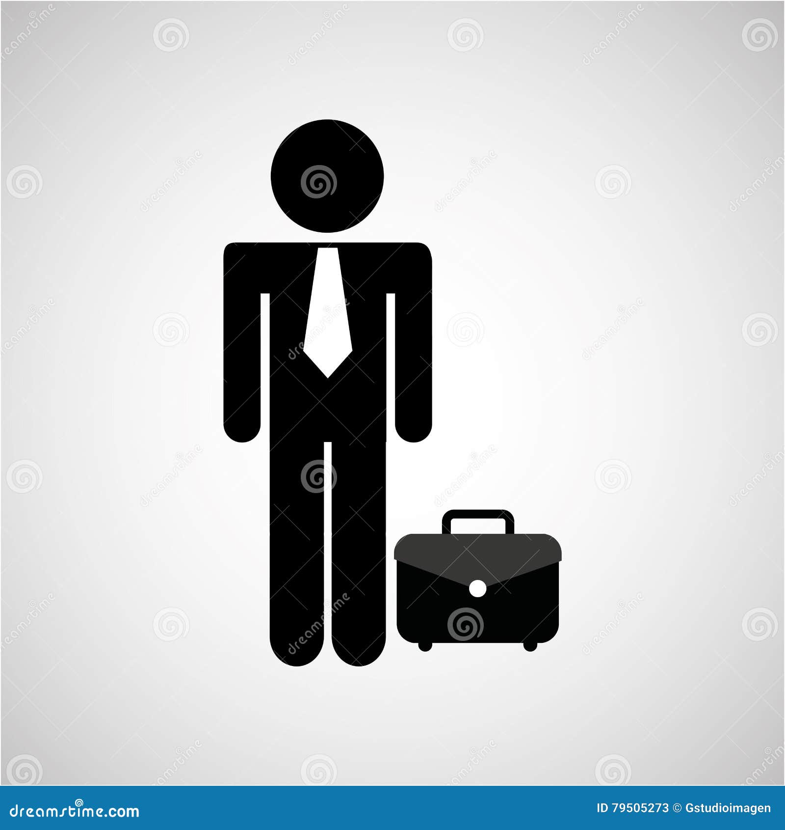 Man Silhouette Business and Portfolio Folder Design Icon Stock ... Man Silhouette Business and Portfolio Folder Design Icon Stock ...