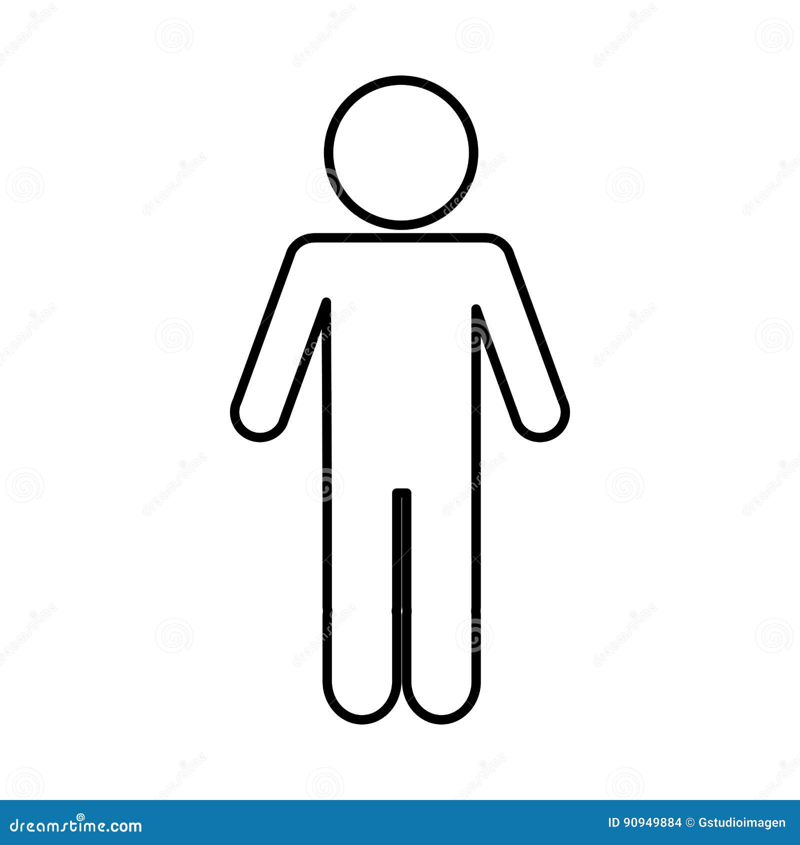 Man Silhouette Isolated Icon Stock Vector - Illustration of young ... Man Silhouette Isolated Icon Stock Vector - Illustration of young ...