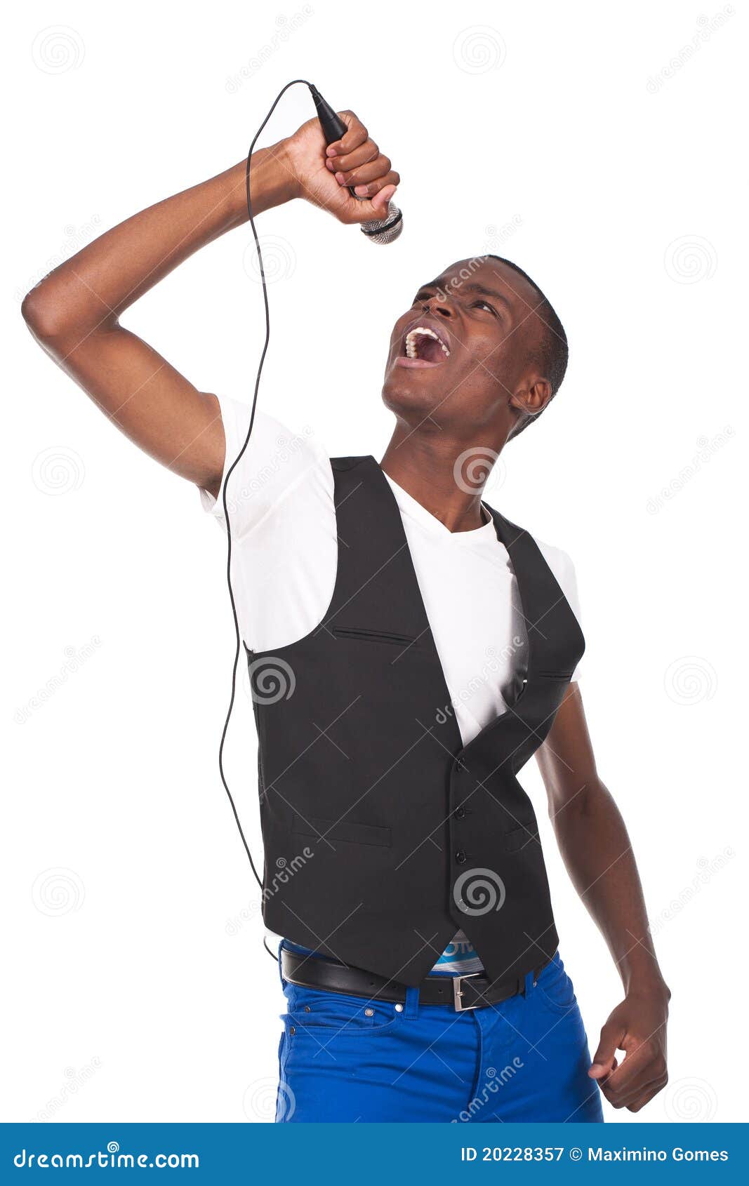 Man singing stock image. Image of culture, finger, cheerful - 20228357