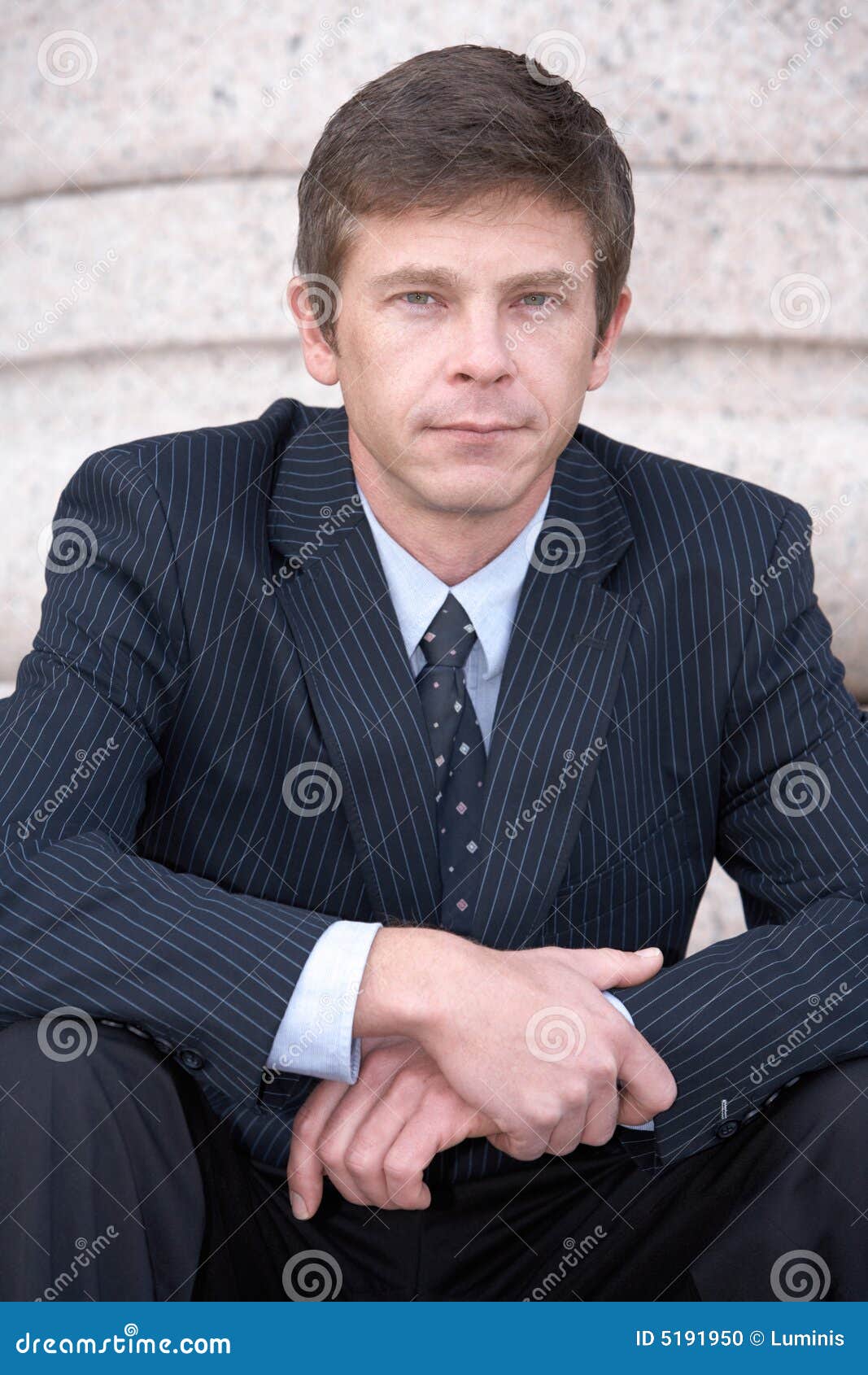 Man sitting stock photo. Image of daytime, urban, confidence - 5191950