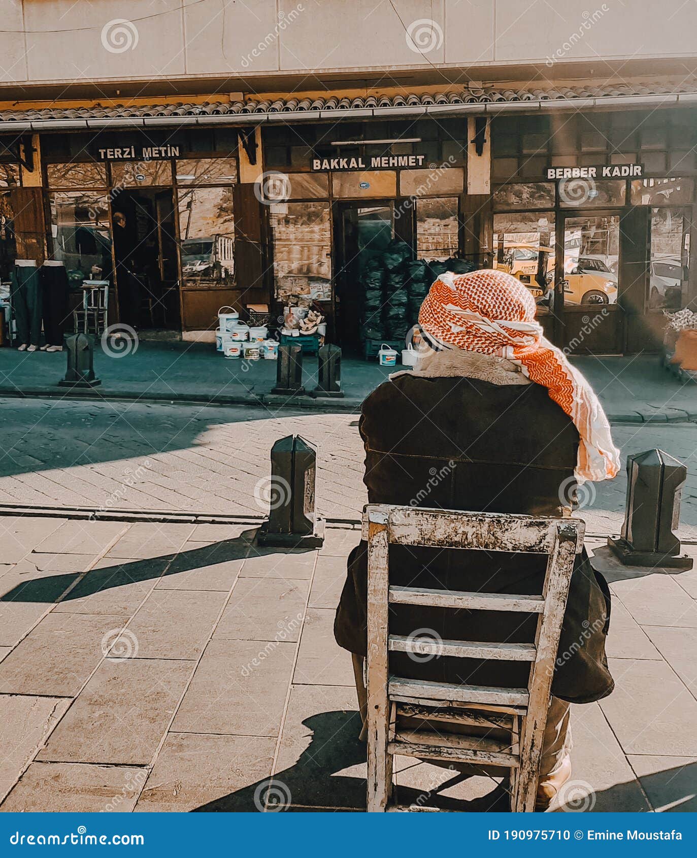 Man Sitting in Front of the Road Editorial Image - Image of travel ...