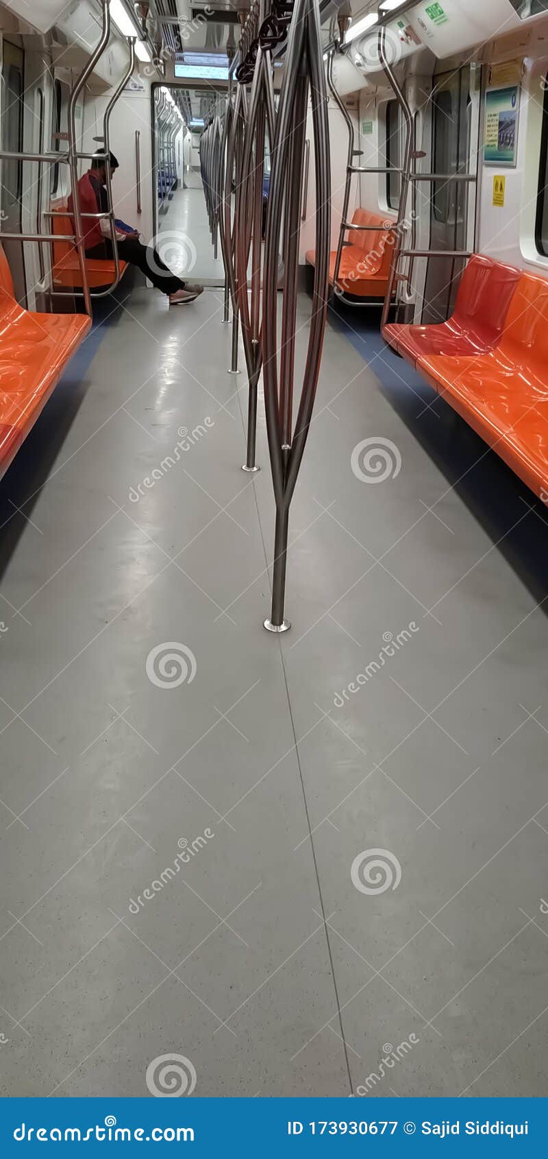 Inside Assembled Metro Coach In Shop Floor Editorial Image ...