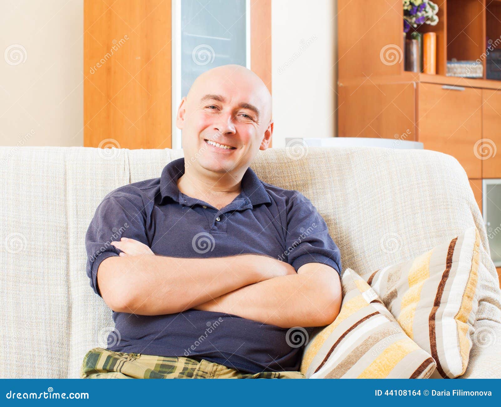Man sitting in room stock photo. Image of adult, room - 44108164