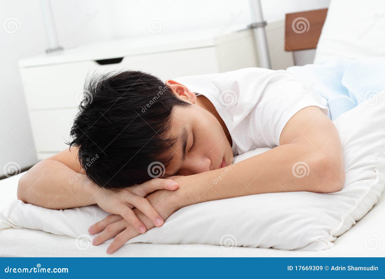 Man sleeping stock image. Image of napping, white, indoors - 17669309