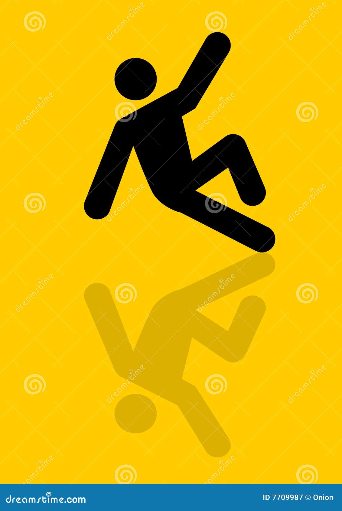 Man Slipping Icon Royalty-Free Stock Photo | CartoonDealer.com #7828719