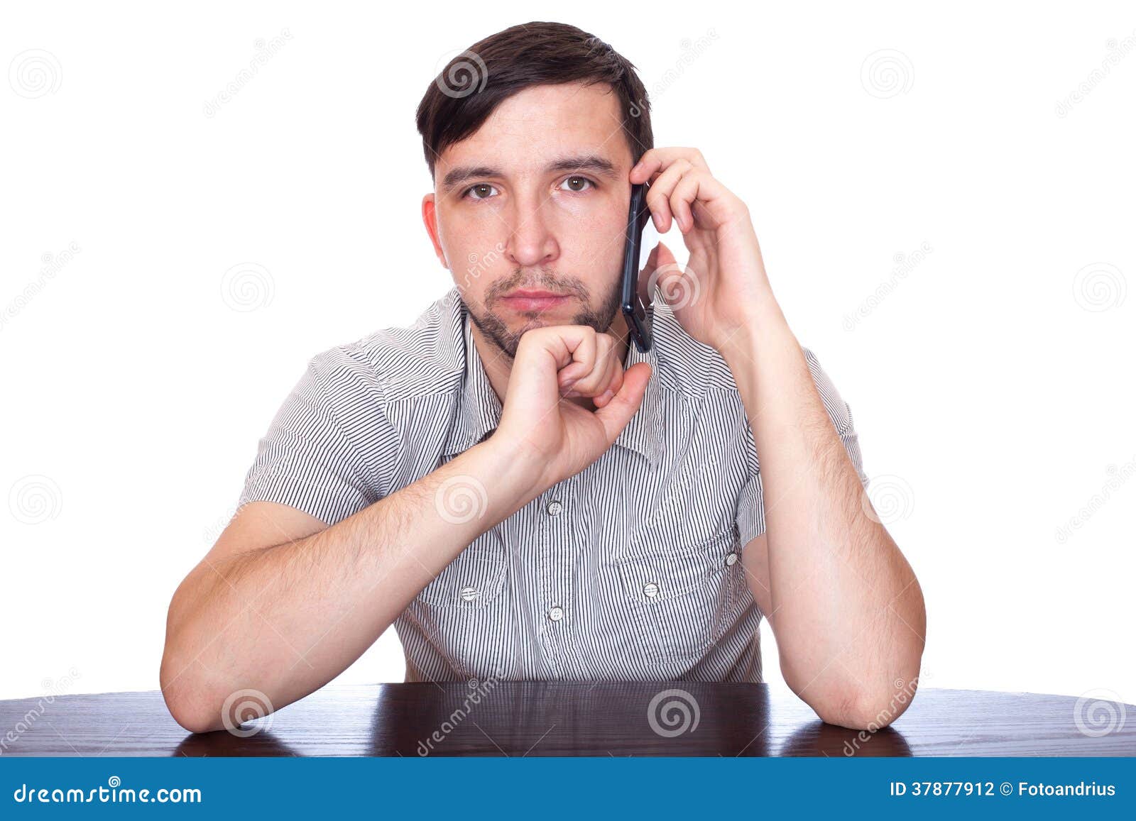 Man with smartphone stock photo. Image of smartphone - 37877912