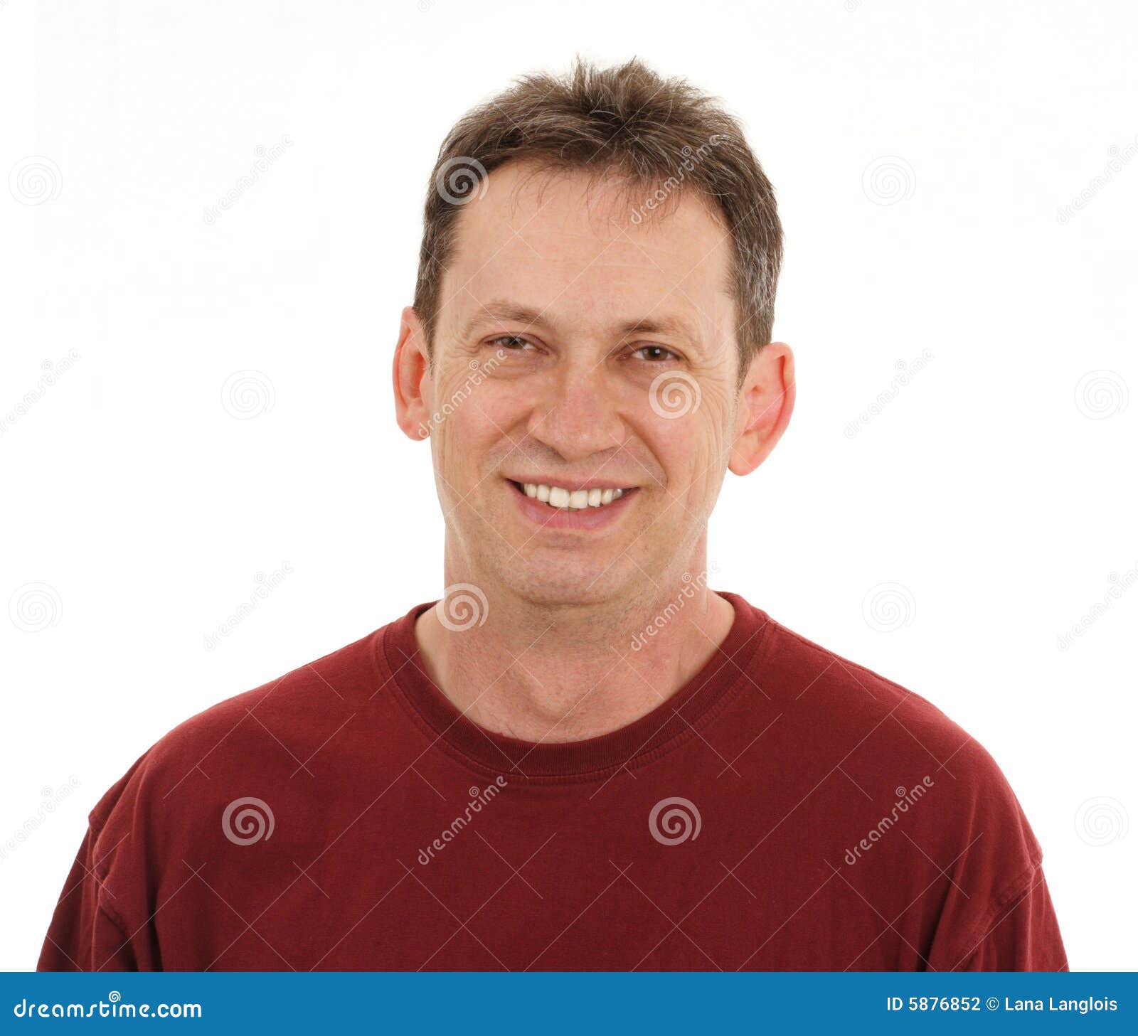 Man with a smile stock photo. Image of people, portrait - 5876852