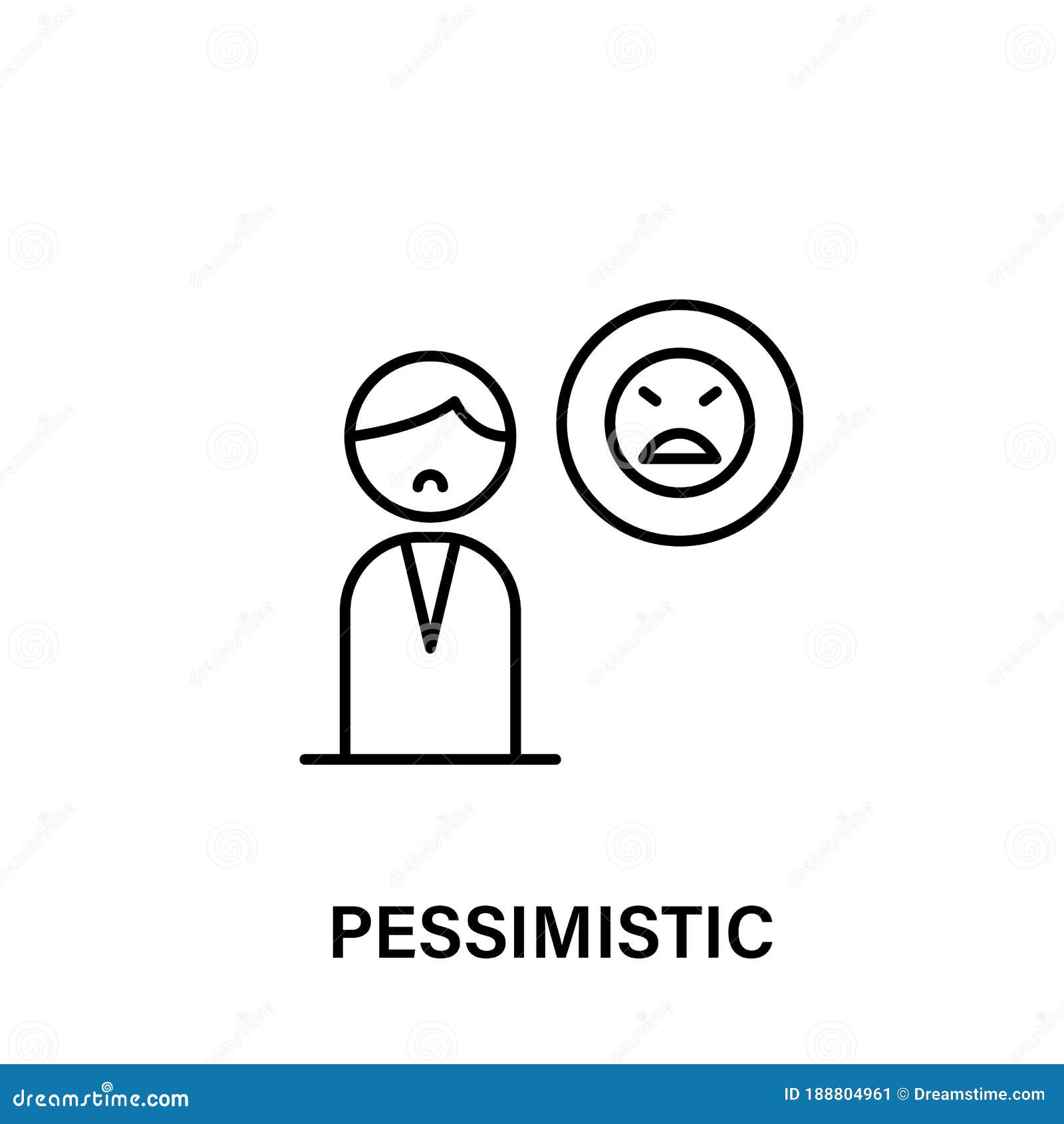 Human Positive Emotions And Happiness Concept. Happy Man And Woman ...