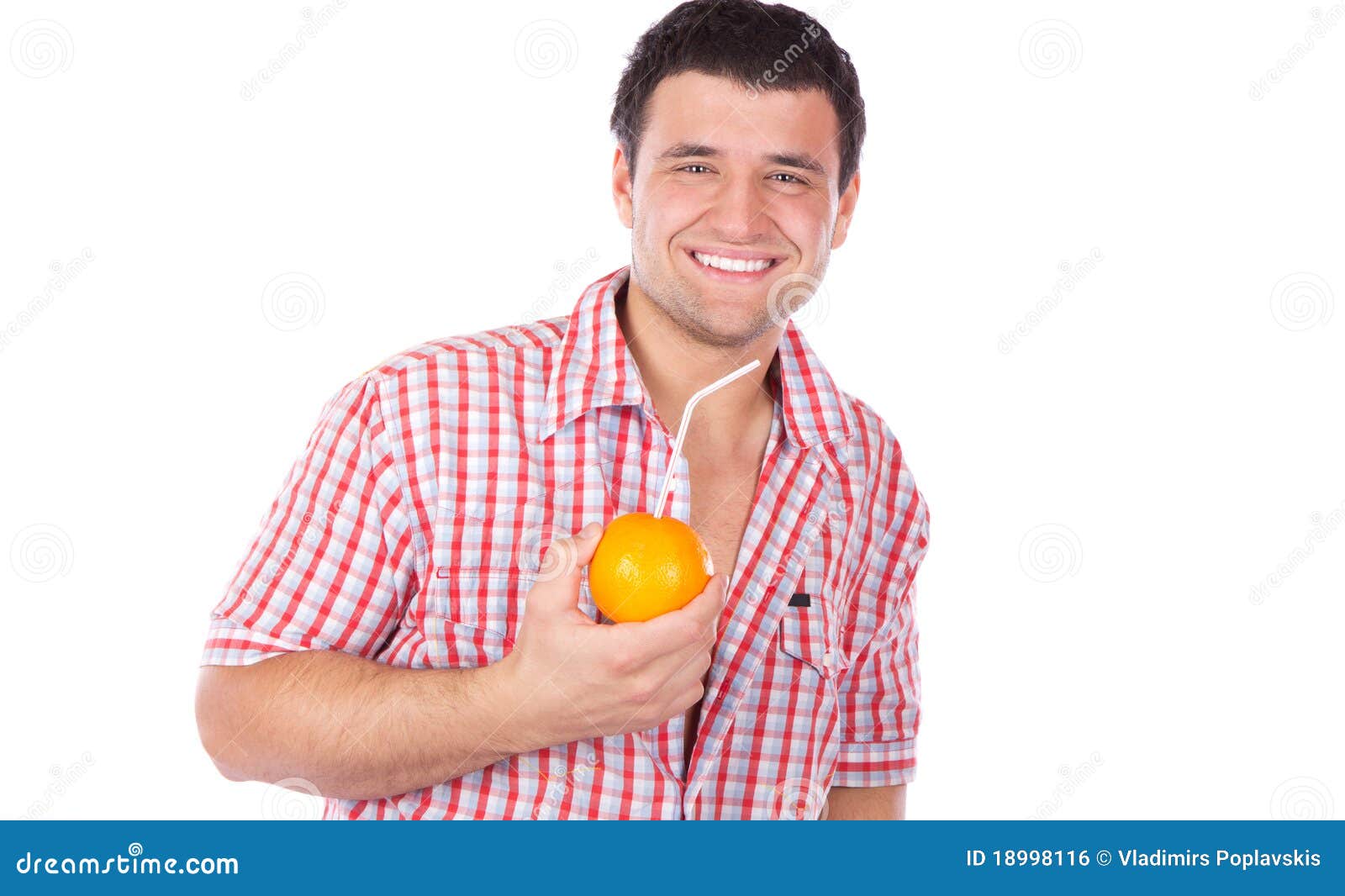 Man is smiling stock photo. Image of copy, concept, holding - 18998116