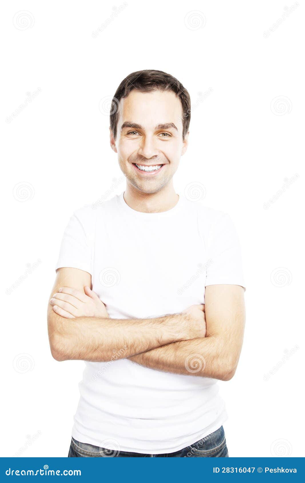 Man smiling stock image. Image of lifestyles, adult, standing - 28316047