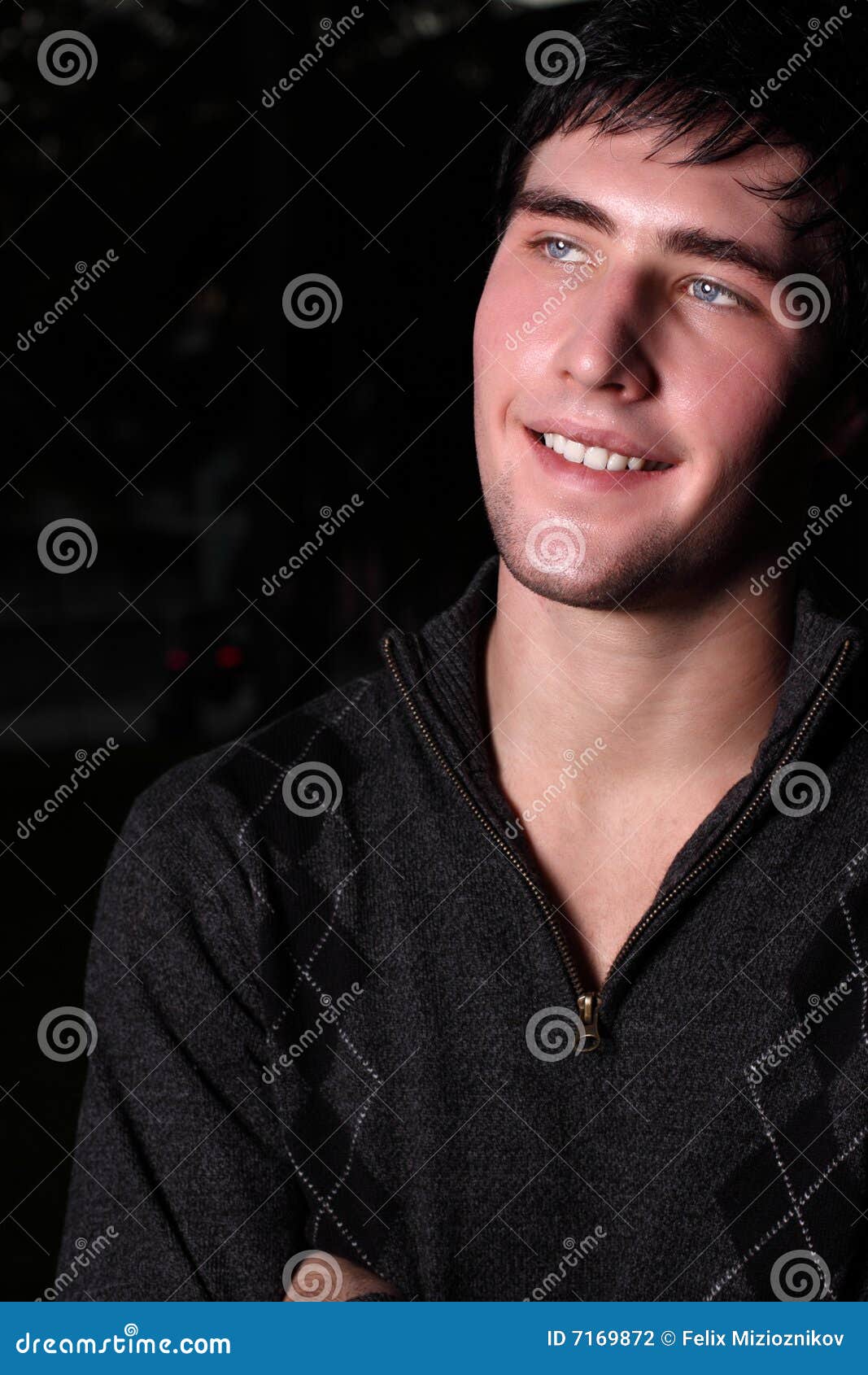 Man smiling stock photo. Image of caucasian, beautiful - 7169872