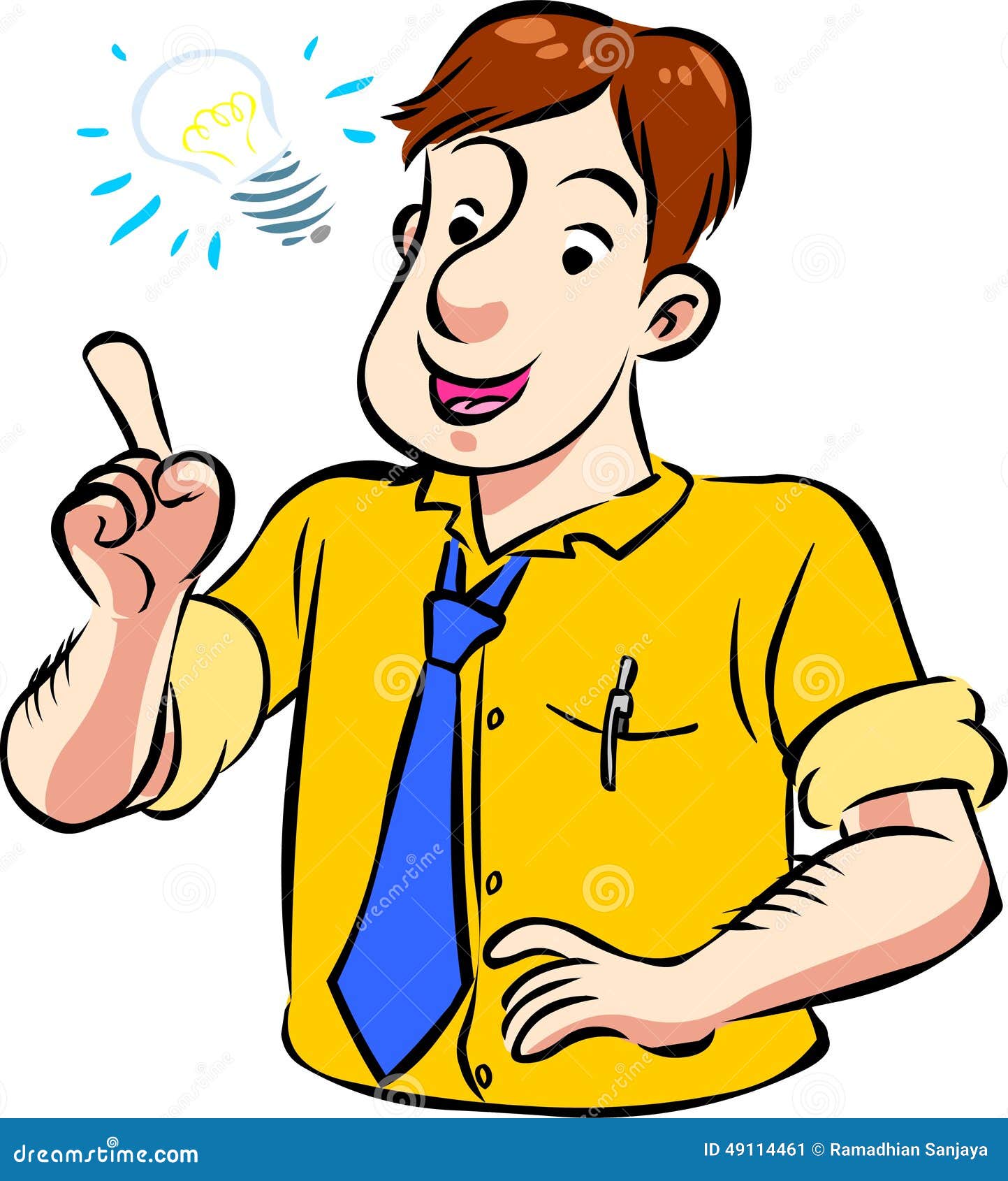 Have An Idea Chinese Money Bag Scroll Cartoon Character Design Vector ...