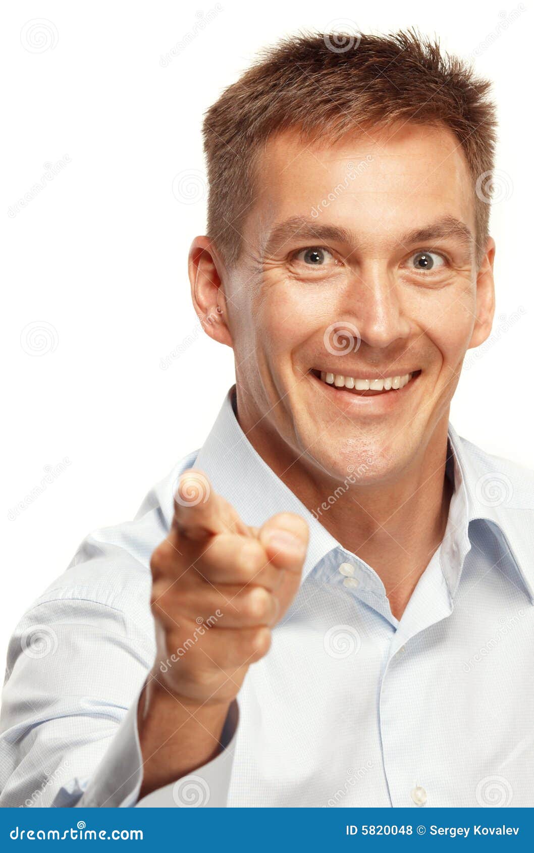 Man smiling and pointing stock photo. Image of smile, enthused - 5820048 Man smiling and pointing stock photo. Image of smile, enthused - 5820048