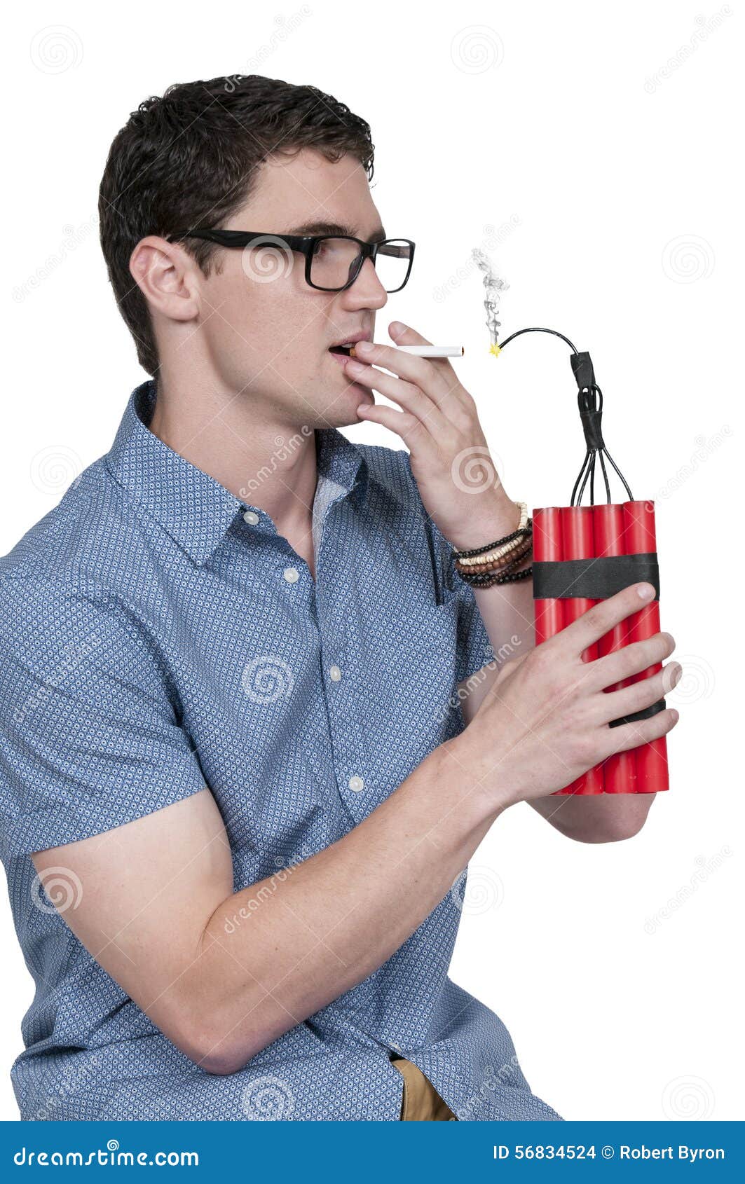 Man smoker stock photo. Image of habits, holding, harmful - 56834524
