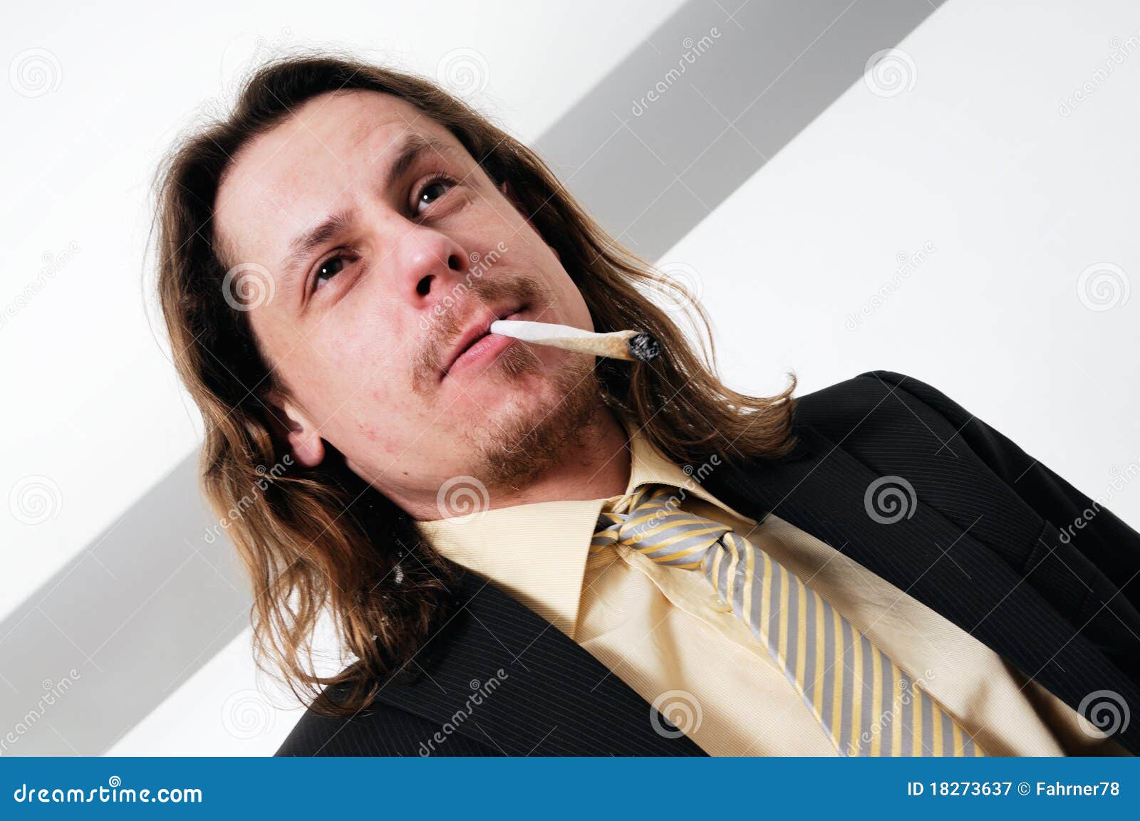 Man smoking weed stock image. Image of criminal, break - 18273637