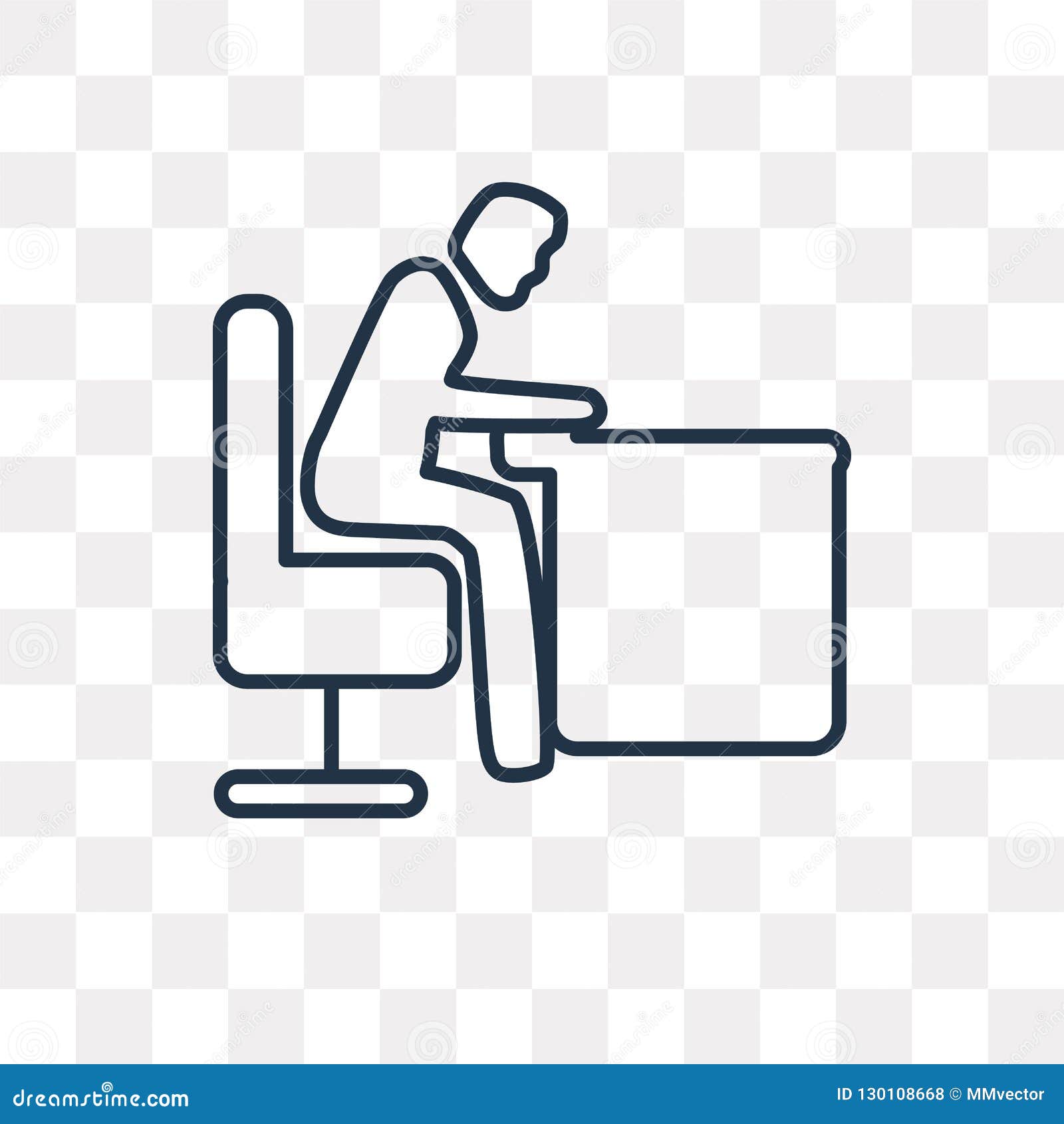 Man Snoozing Vector Icon On White Background. Flat Vector Man Snoozing ...