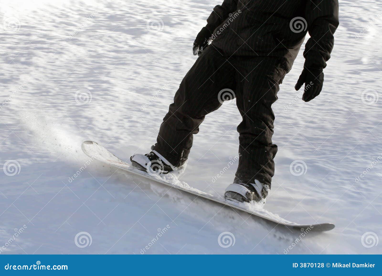 Man snowboarding stock photo. Image of slope, young, freeze - 3870128