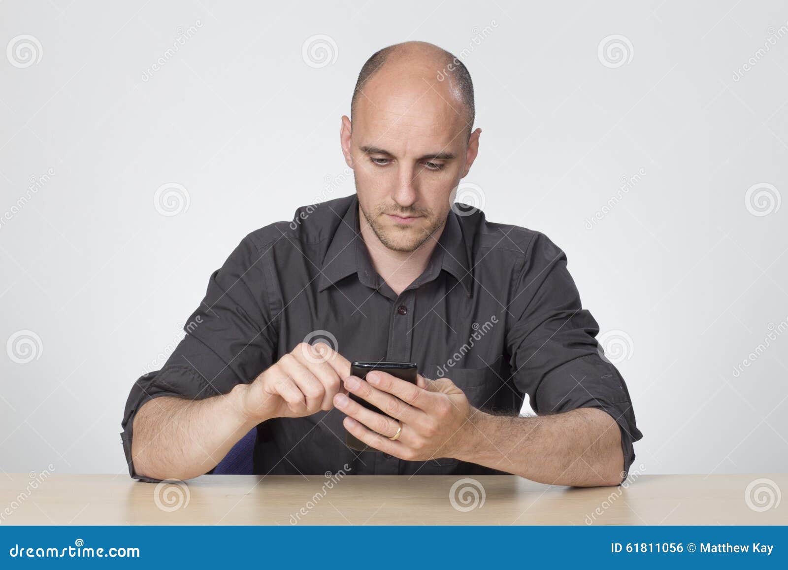 Man on social media stock photo. Image of internet, conect - 61811056