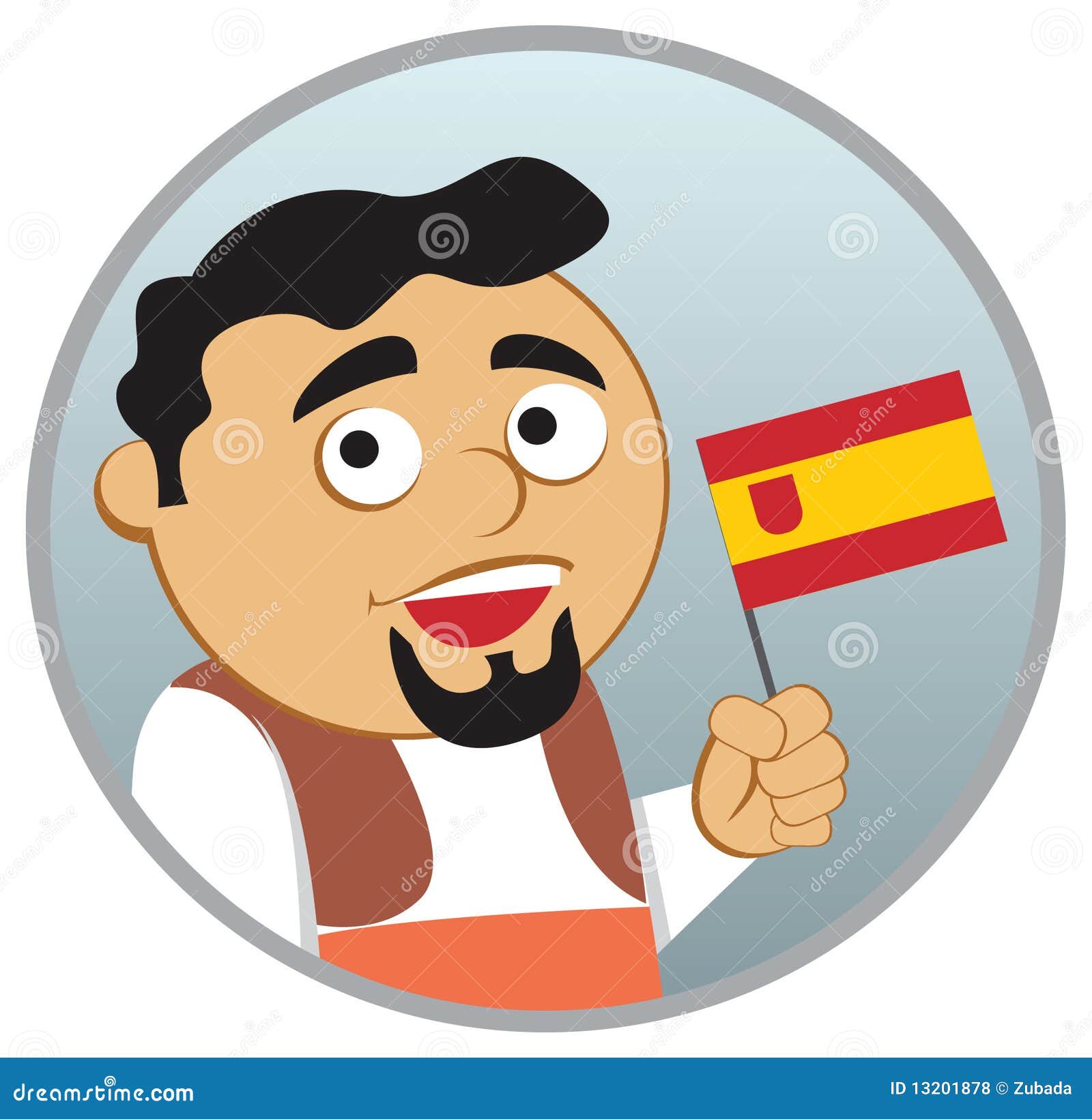 Spanish Cartoon Man
