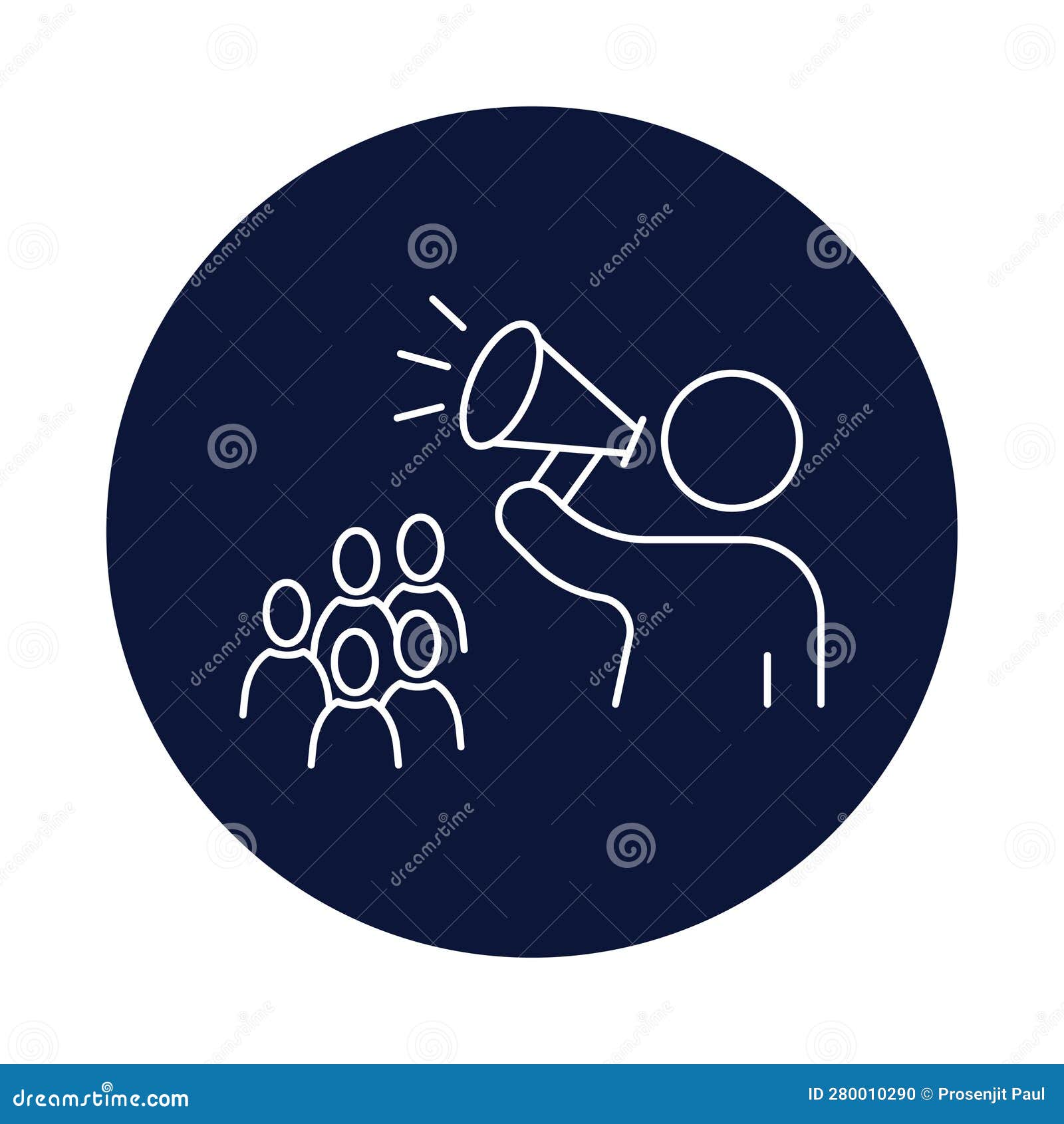 Man, Speaker, Audience, Announcement, Mic, Ads, Announcement Icon Stock ...