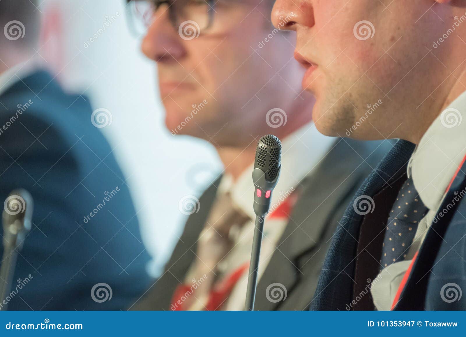Man Speaking at the Conference Editorial Photography - Image of ...