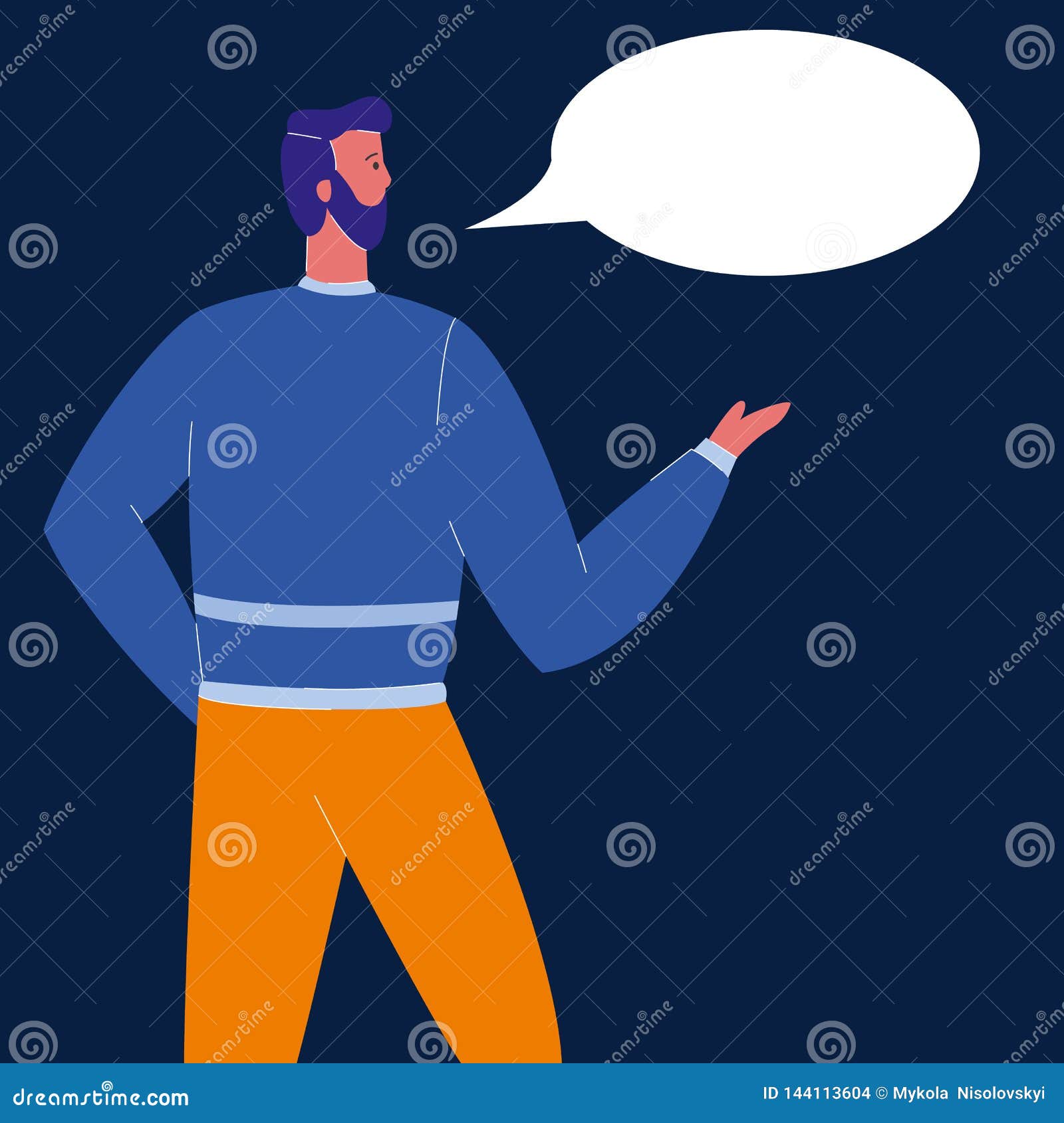 Giving Monologue Stock Illustrations – 3 Giving Monologue Stock ...