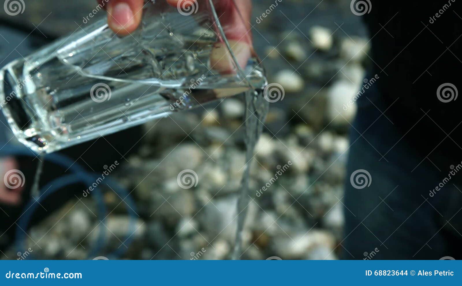 A Man Spilling Water on a Ground Stock Footage - Video of pollution ...