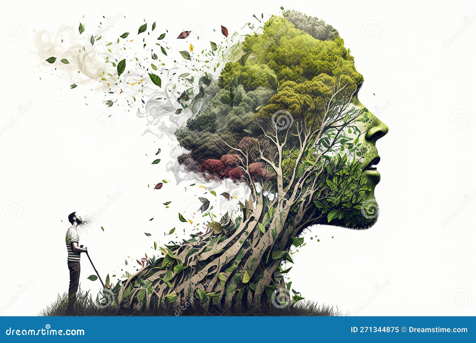 Man Spitting Ecology and Green Nature.Sustainable Environment Stock ... Man Spitting Ecology and Green Nature.Sustainable Environment Stock ...