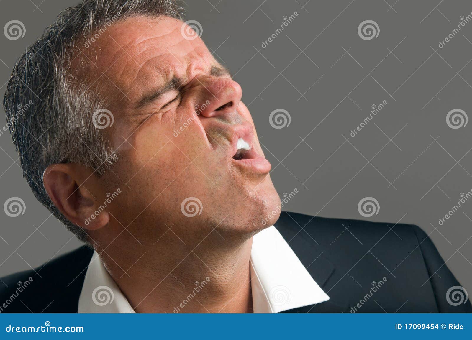 Man Squeezed Behind Glass Window Stock Photo - Image of pained, glass ...