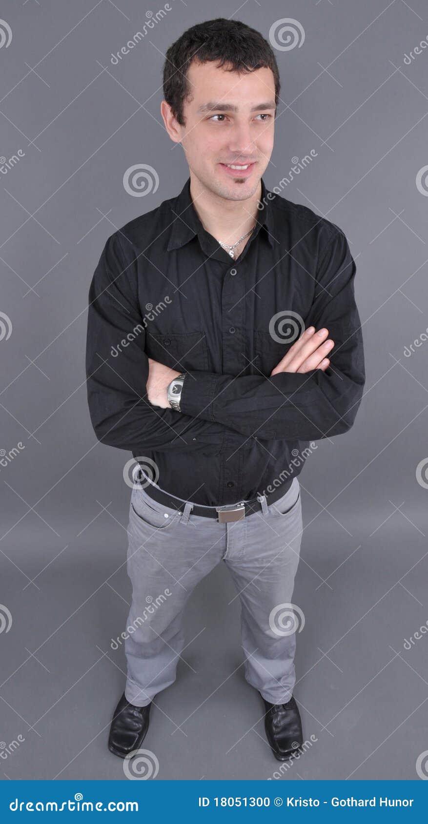 Man standing stock photo. Image of standing, clothing - 18051300