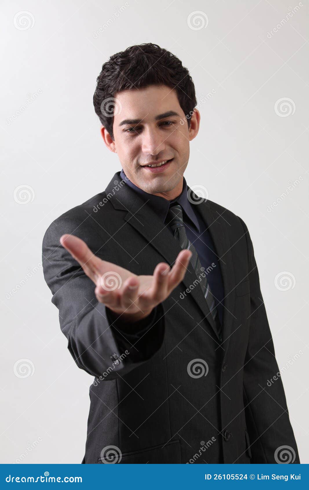 Man standing stock photo. Image of connection, suit, ethnicity - 26105524