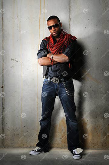 Man Standing stock photo. Image of cool, fashionable, posing - 8381506