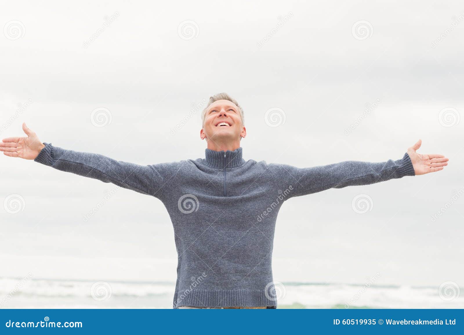 Person Standing Arms Out