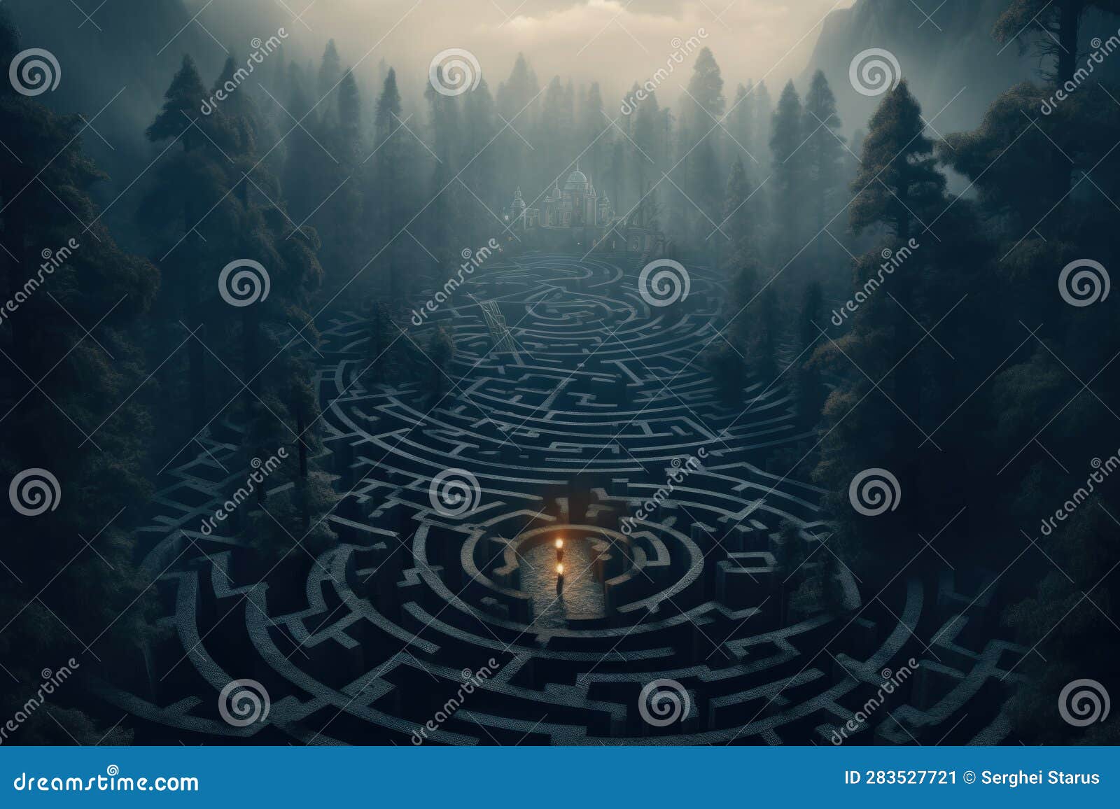 Large Maze Stock Photo | CartoonDealer.com #54683892