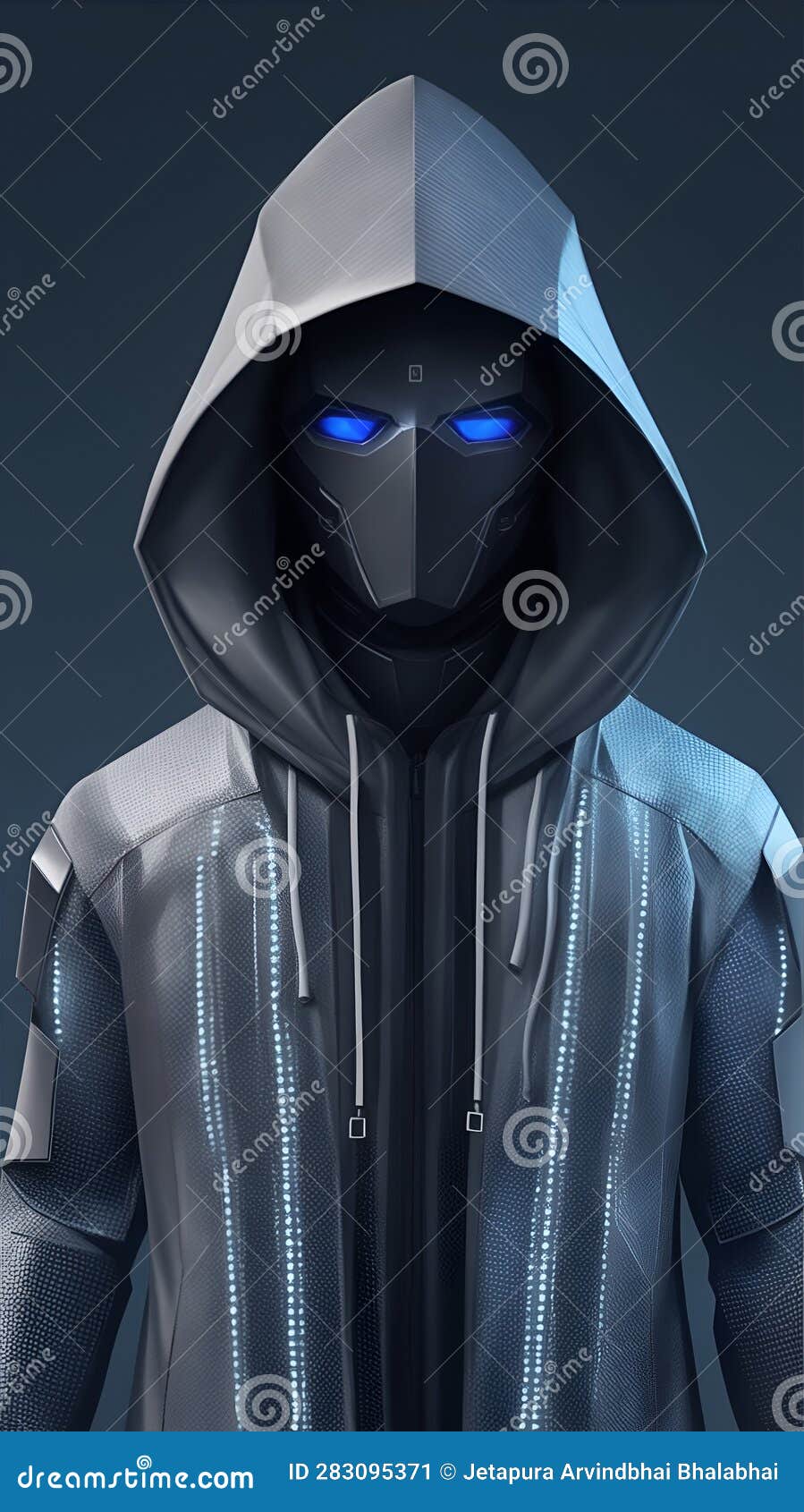 Man Standing Wearing Hood and Job Role is Data Engineer and Experienced ... Man Standing Wearing Hood and Job Role is Data Engineer and Experienced ...