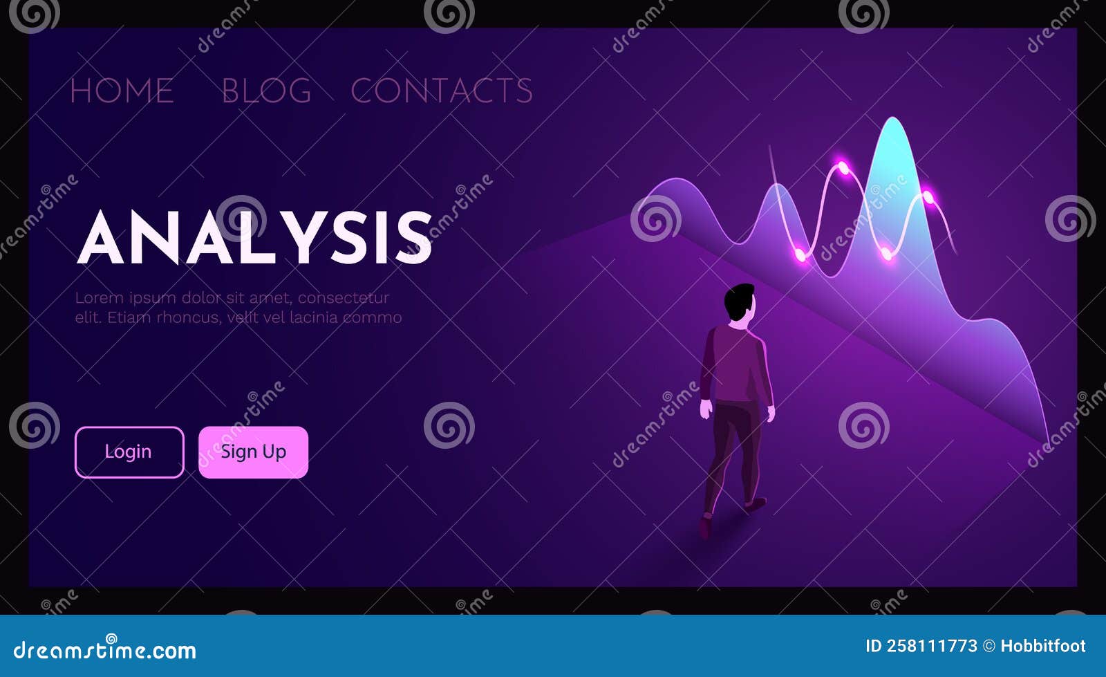 Man Stands in Front of Finance Chart. Business Analytics Concept Stock ... Man Stands in Front of Finance Chart. Business Analytics Concept Stock ...