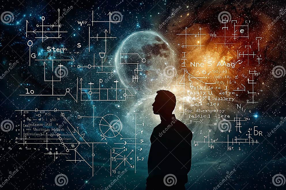 A Man Stands in Front of an Interactive Whiteboard with Physical and ...