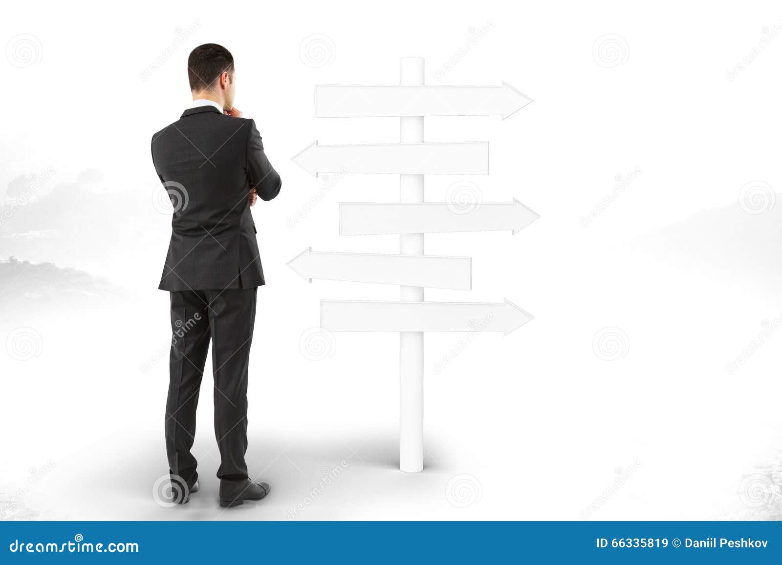 Signpost With Directions On Besseggen Ridge In Jotunheimen National ...