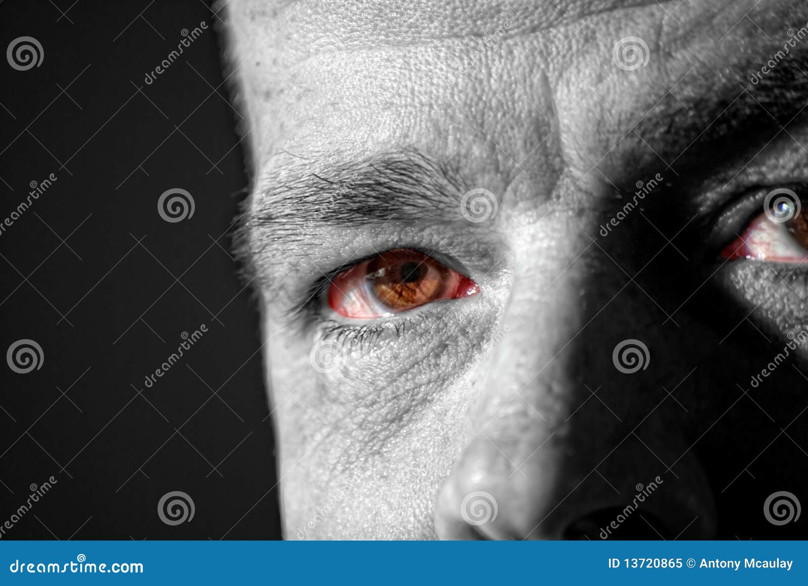 Man Staring stock image. Image of aged, lashes, close - 13720865