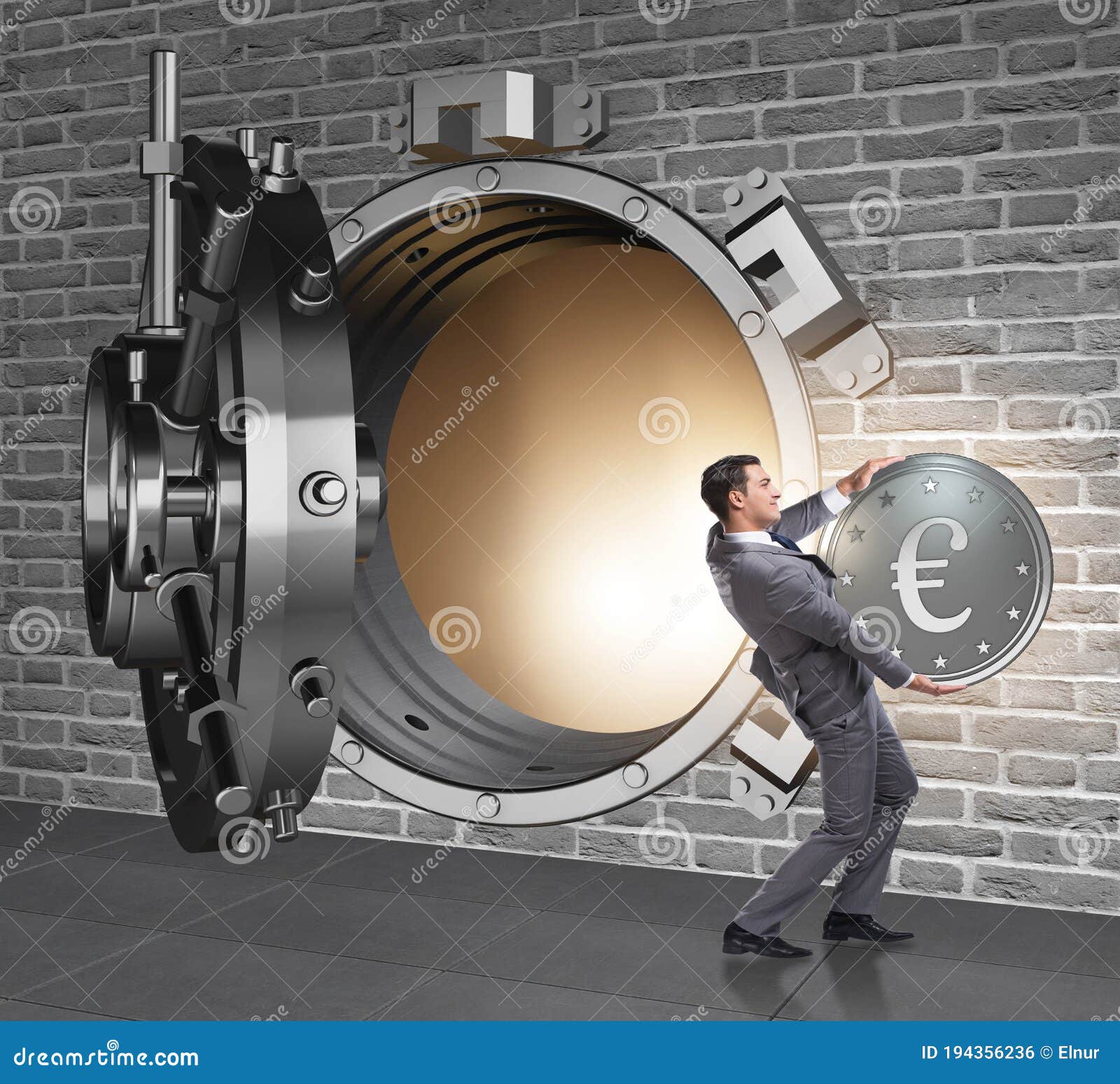 Man Stealing Money Euro from Bank Stock Photo - Image of robber, cash ...