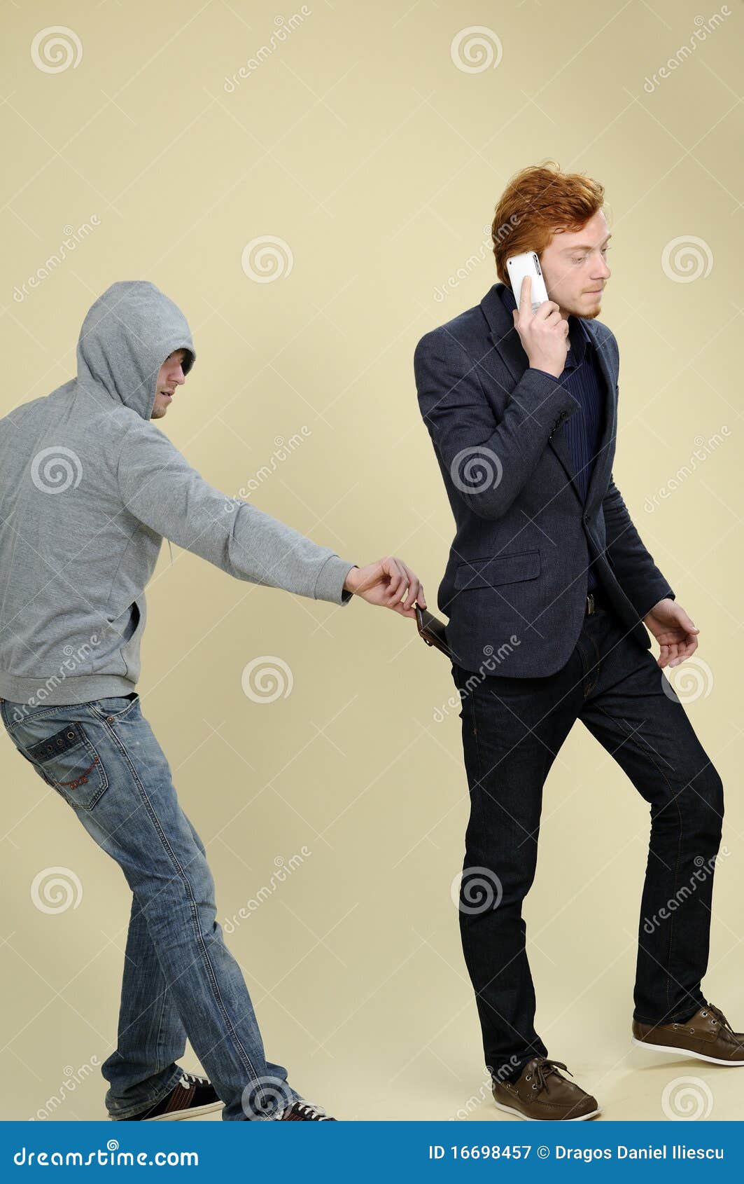 Man stealing wallet stock image. Image of cell, communication - 16698457