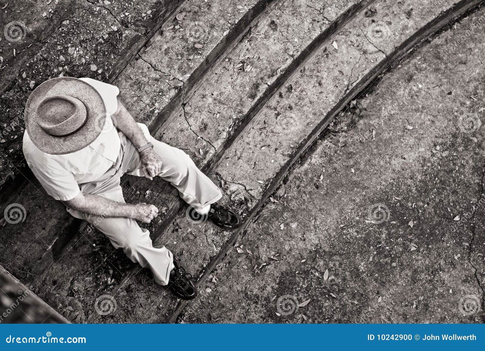 Man on steps stock photo. Image of room, space, copy - 10242900