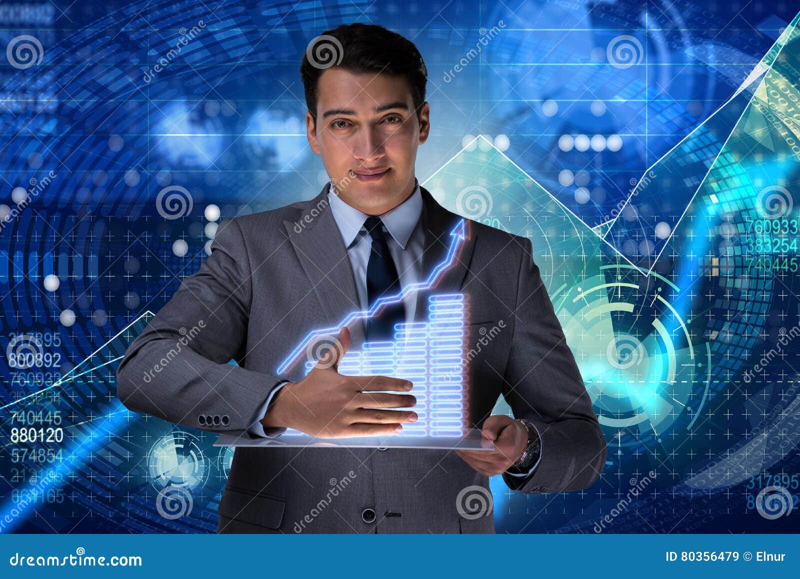 The Man in Stock Trading Business Concept Stock Image - Image of forex ...