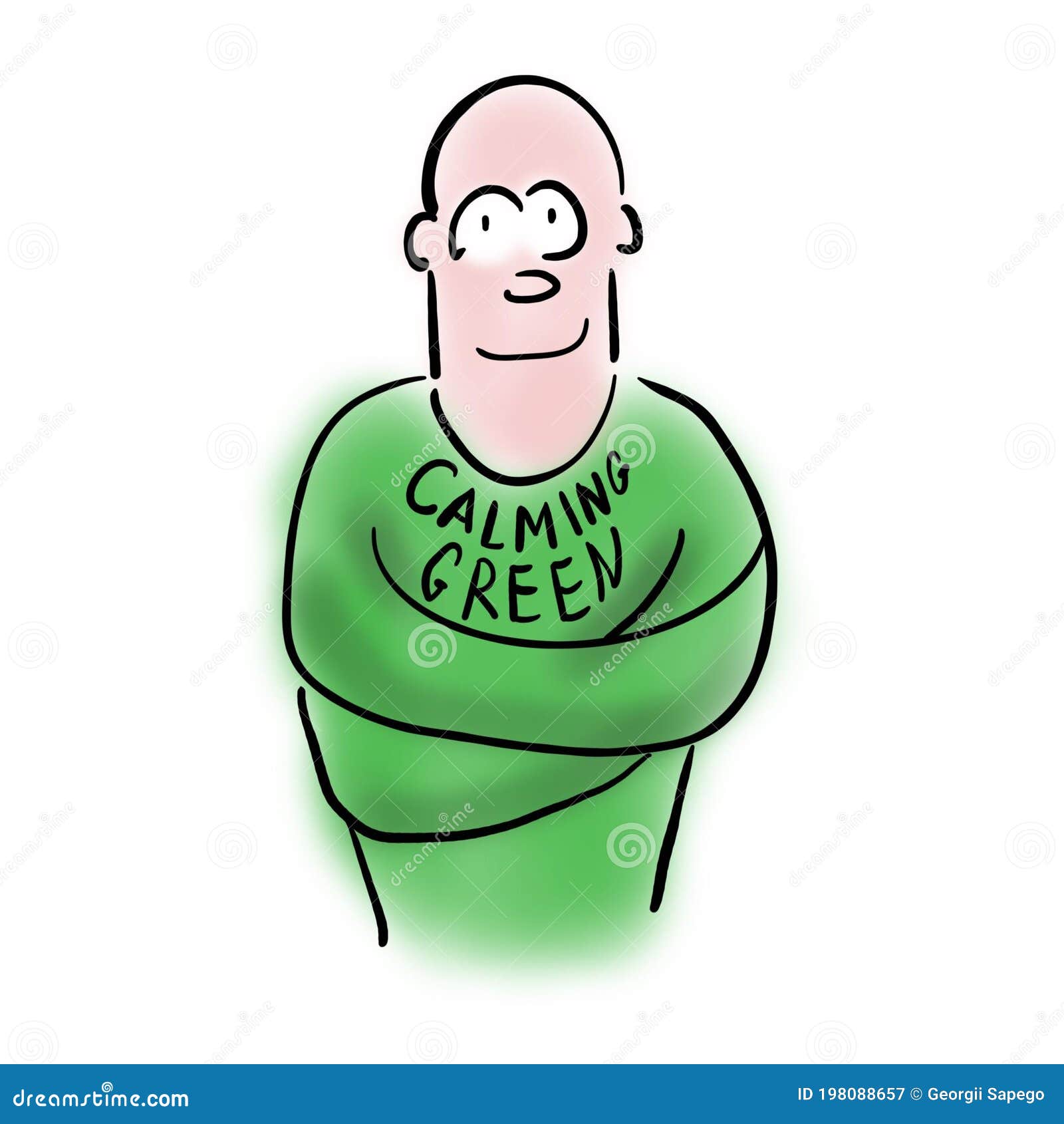 Mad Man In A Straitjacket Cartoon Vector | CartoonDealer.com #81598571